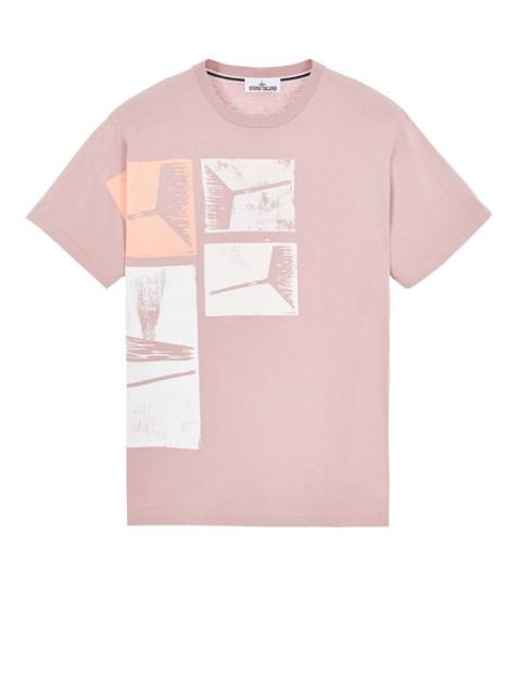 Stone Island 2NS81 'XILOGRAFIA THREE' PINK QUARTZ | REVERSIBLE
