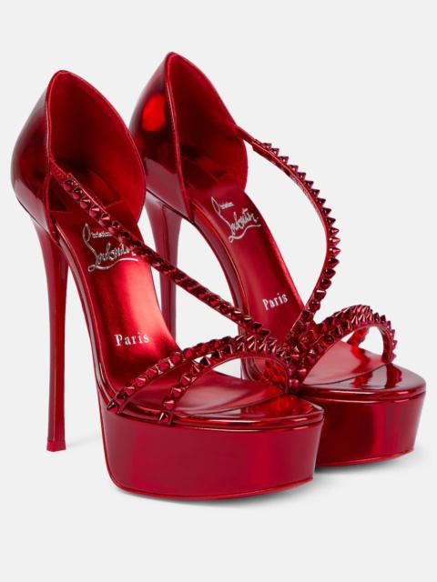 Christian Louboutin So Spike Alta 150 platform sandals | REVERSIBLE