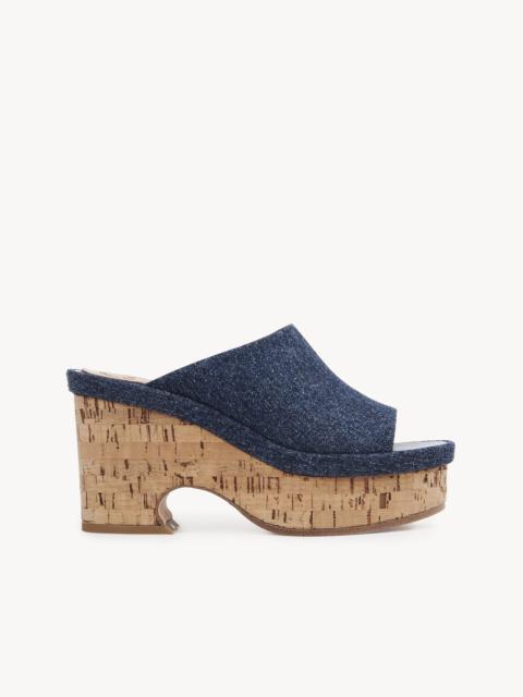 Chloé OLI PLATFORM MULE | REVERSIBLE