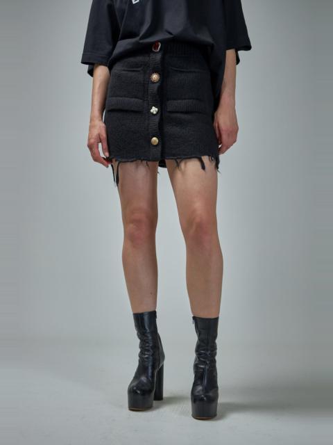 VETEMENTS Fancy Button Skirt | REVERSIBLE
