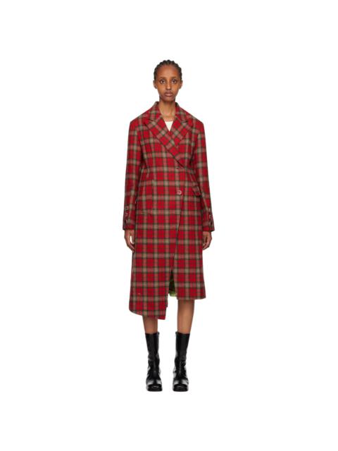 Andersson Bell Red Enya Coat | REVERSIBLE