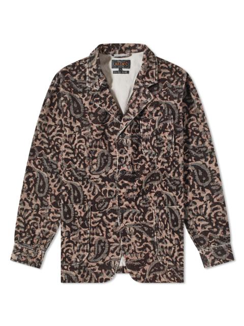 BEAMS PLUS Beams Plus 4B Cuffs Corduroy Print Jacket | REVERSIBLE