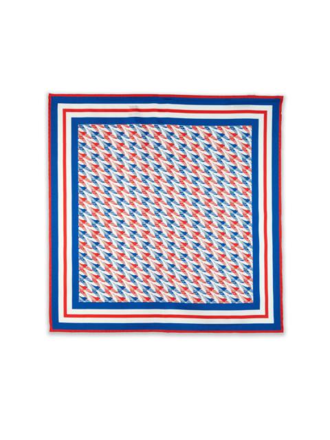 CASABLANCA Aviation Silk Scarf | REVERSIBLE