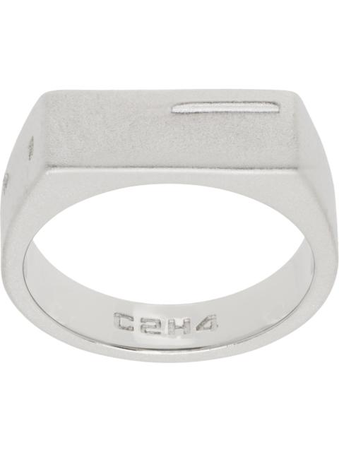 Rick Owens Silver Hollywood Trapezoid Ring | REVERSIBLE Rick Owens Silver Hollywood Trapezoid Ring | REVERSIBLE