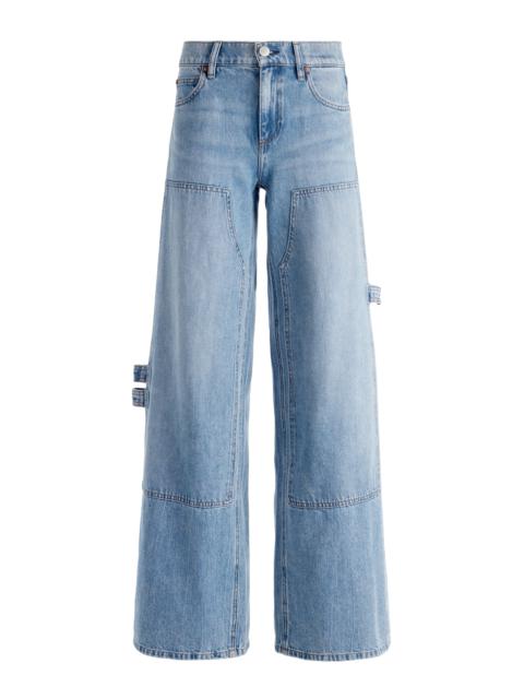 Alice + Olivia PAINTER JEAN | REVERSIBLE