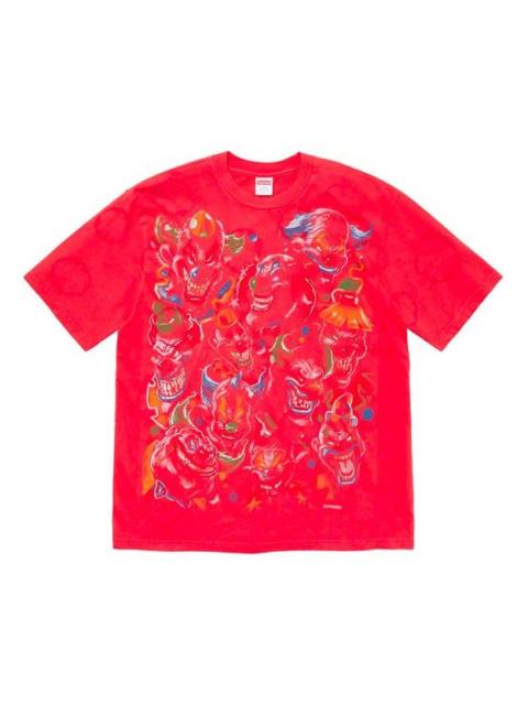 Supreme Supreme FW19 Week 17 Clowns Tee Clown Printing Short Sleeve ...