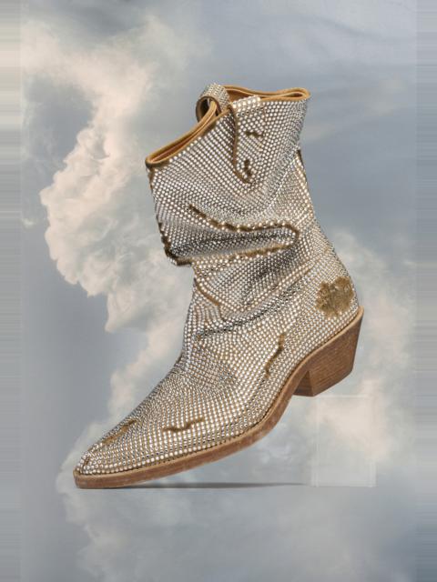 Maison Margiela Tabi rhinestone western boot | REVERSIBLE Maison Margiela Tabi rhinestone western boot | REVERSIBLE