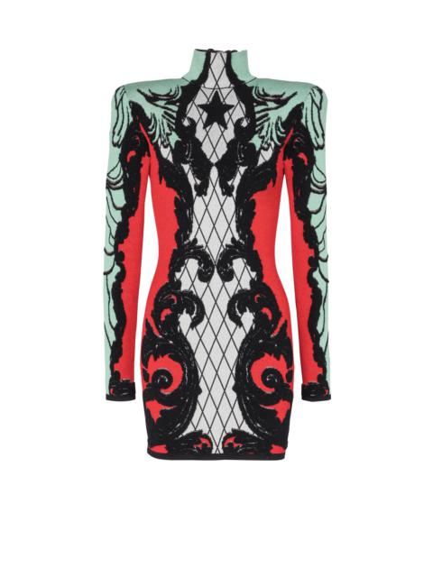 Balmain Baroque jacquard dress | REVERSIBLE