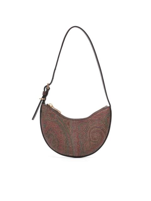 Etro mini Essential leather shoulder bag | REVERSIBLE