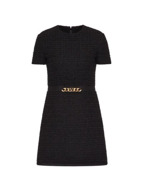 Valentino chain-link trim mini dress | REVERSIBLE