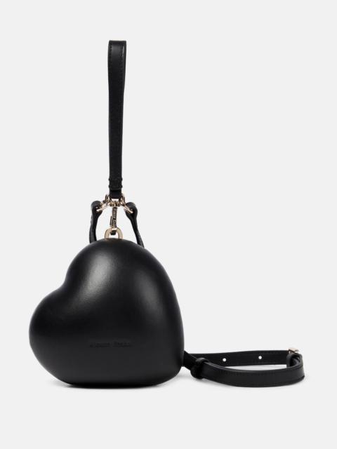 Simone Rocha Micro Heart leather shoulder bag | REVERSIBLE