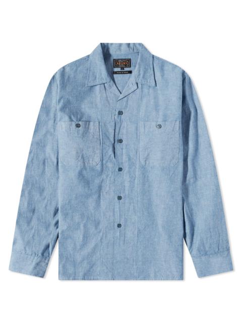 BEAMS PLUS Beams Plus Indigo Work Shirt | REVERSIBLE