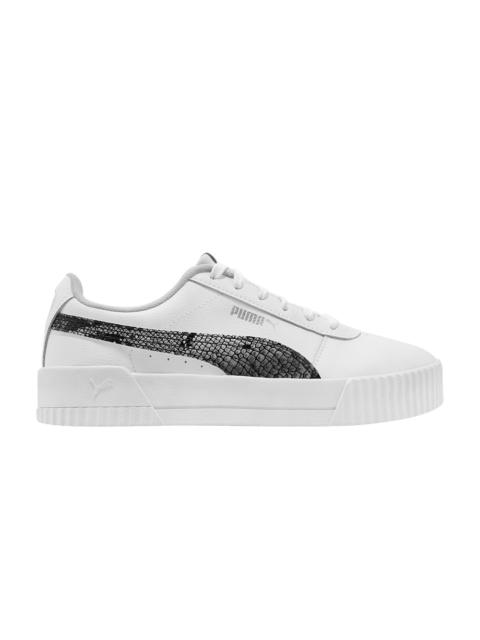PUMA Wmns Carina Leather FS 'Snakeskin - Grey Violet' | REVERSIBLE