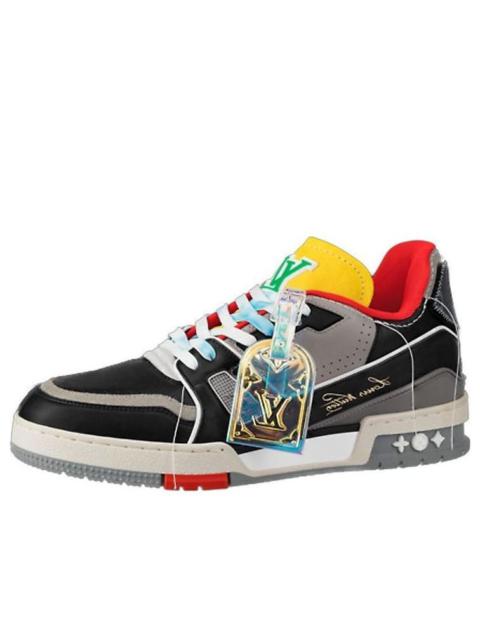 Louis Vuitton LOUIS VUITTON LV Trainers 'Red Multi-color' 1A8Q95 ...