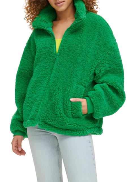 Levi's Zip Front Teddy Jacket | REVERSIBLE