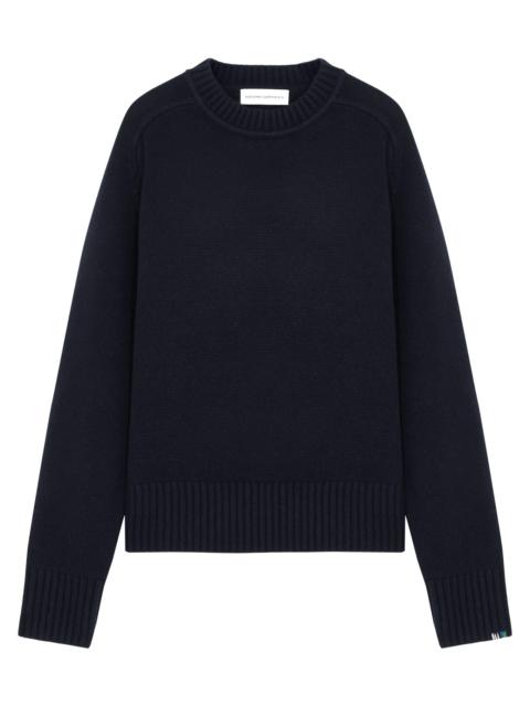 extreme cashmere N°123 Bourgeois cashmere jumper | REVERSIBLE