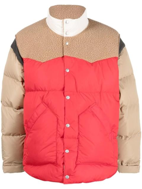 UNDERCOVER panelled puffer jacket | REVERSIBLE