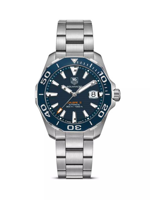 TAG Heuer Aquaracer Calibre 5 Automatic Watch, 41mm | REVERSIBLE