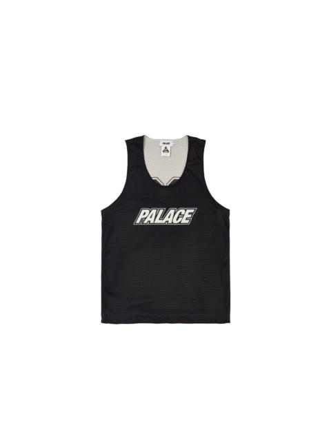 PALACE MESH REVERSO BORDER VEST BLACK | REVERSIBLE